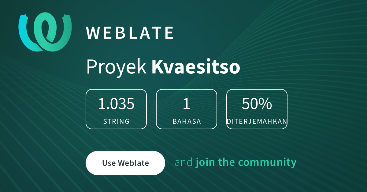 Kvaesitso - Indonesian @ Weblate